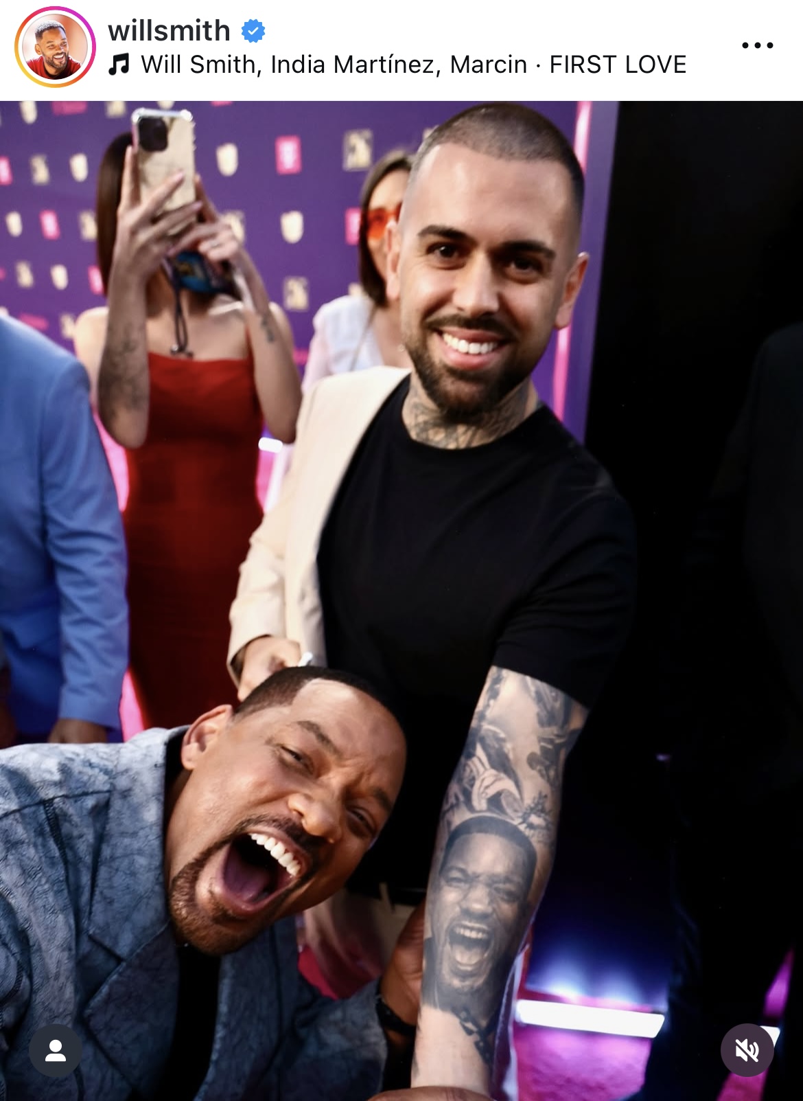 Will Smith Signed a Tattoo for Matías Noble After 10 Years